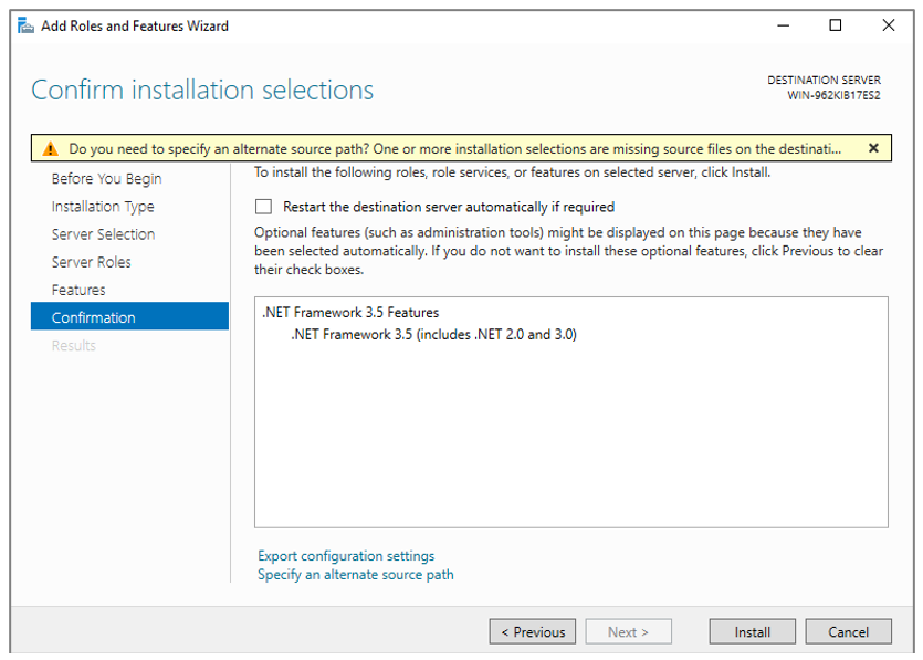 Common QC Installation Errors - Missing .NET Versions – PLEXIS Support